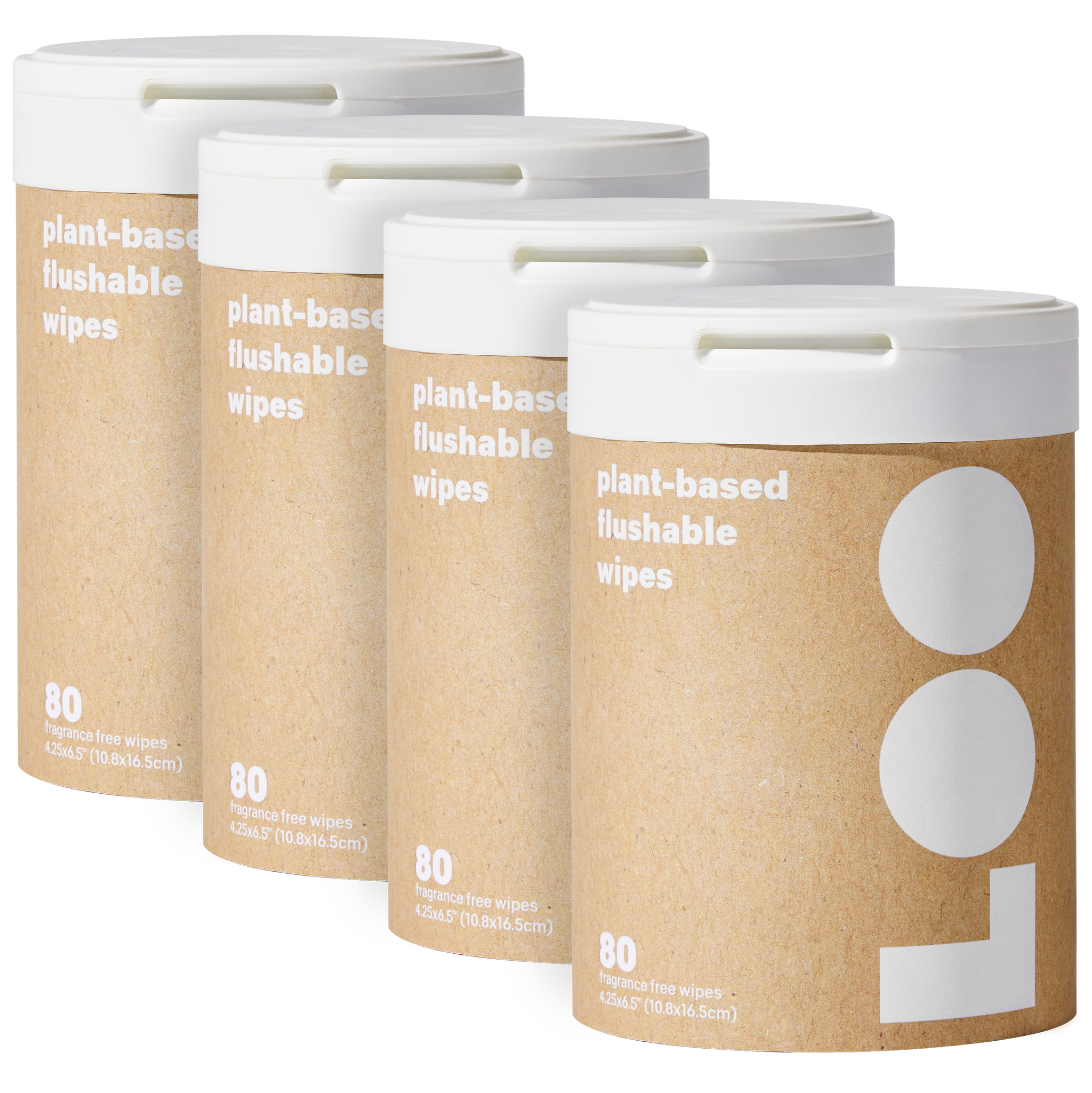 LOO - Classic Flushable Wipes Triple Pack - 240 Wipes - Fragrance-Free ...